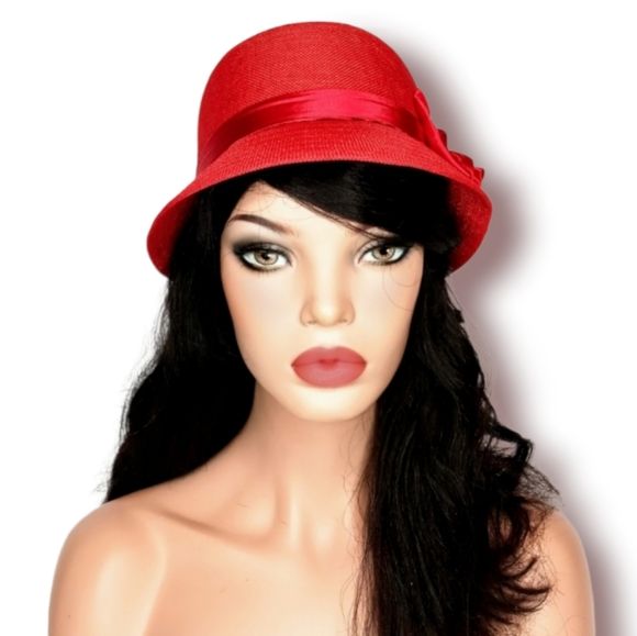 Accessories | Red Bucket Hat | Poshmark